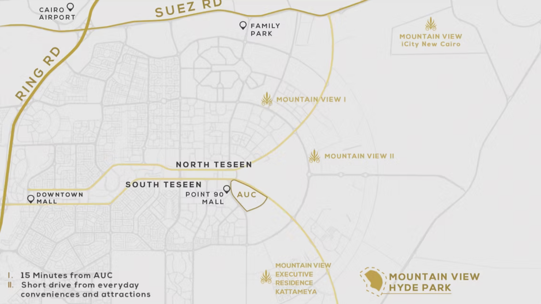 I-City New Cairo | Mountain View Developments Egypt